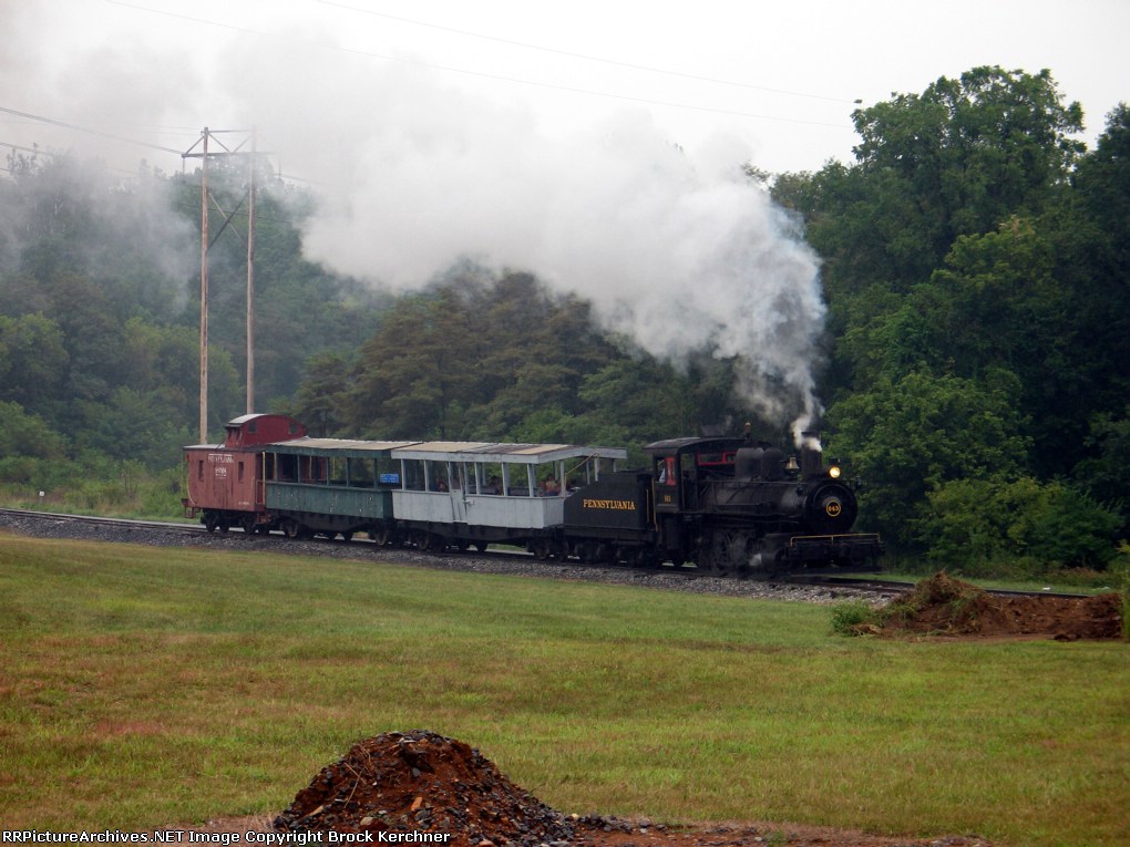 PRR 643, The only steaming PRR engine in the world!